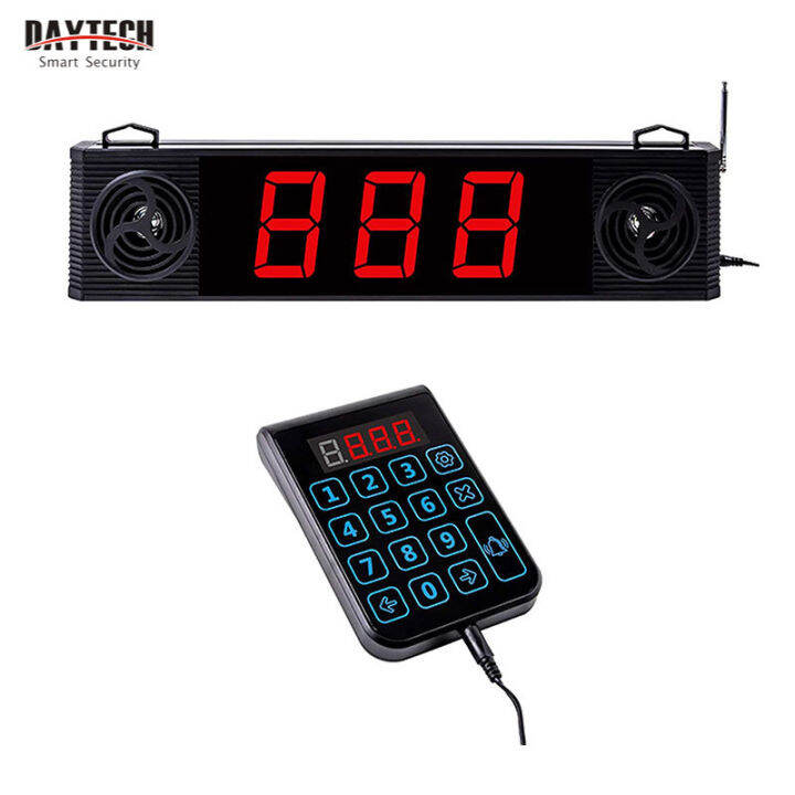 DAYTECH Wireless Calling System,Take A Number System,Wireless Queue ... DAYTECH Wireless Calling System,Take A Number System,Wireless Queue ...