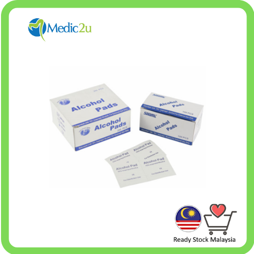 [READY STOCK] Sterile Alcohol Swab (100’s/box) | Lazada