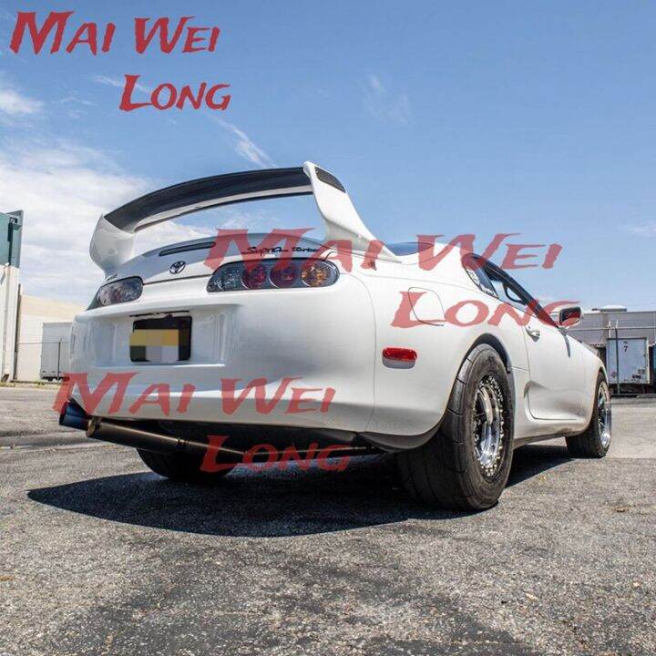 Carbon Fiber Blade 1993 2002 For Toyota Supra Mk4 Trd Style Spoiler