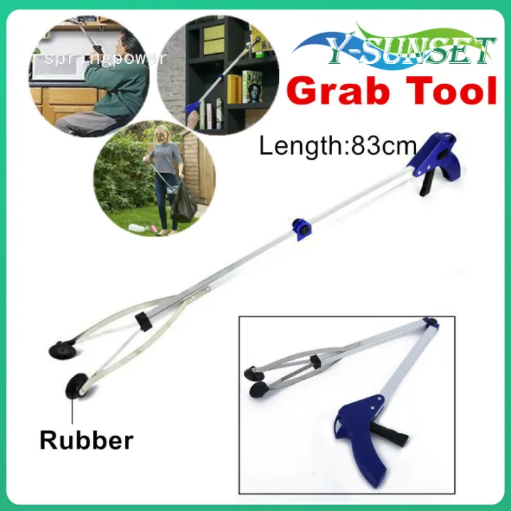【In Stock 】83 cm Heavy Duty Foldable Pick Up & Reaching Tool Long ...