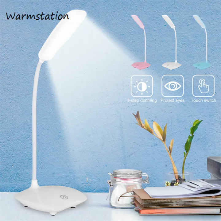Rechargeable Table Lamp Study Room Lamp Modern Table Lamp Flexible for ...