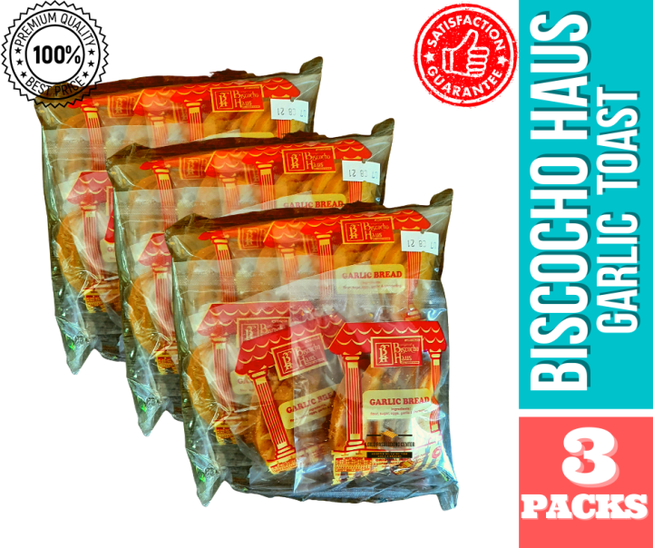 ORIGINAL BISCOCHO HAUS ILOILO Garlic Bread (3 PACKS) | pasalubong ...
