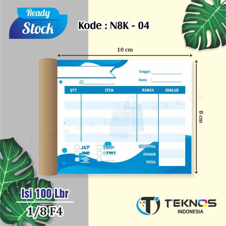 NOTA KOSONGAN READY UNIK LUCU MURAH [100 Lembar] | Lazada Indonesia