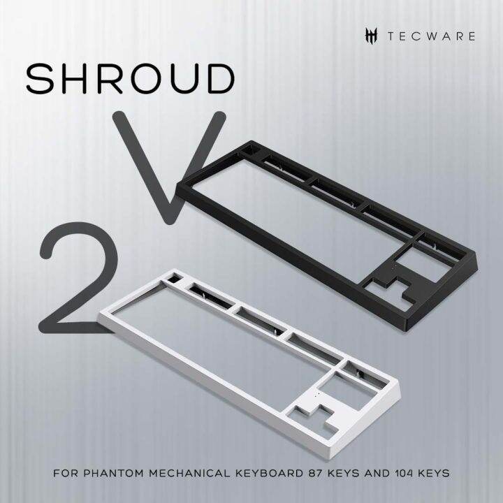 TECWARE Shroud V2 Classic Magnetic Frame Cover for Phantom TKL/104 ...