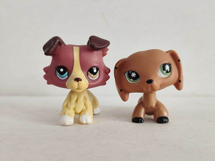 ของเล่น2ชิ้น/ล็อต LPS ร้านขายสัตว์เลี้ยงสุนัข #1262ของเล่นเด็กร้านขาย ...