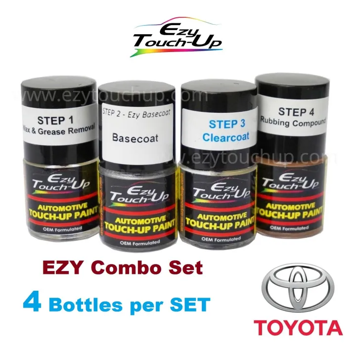 TOYOTA ( Titanium Silver - S28 ) Touch Up Paint-Ezy Combo Set | Lazada