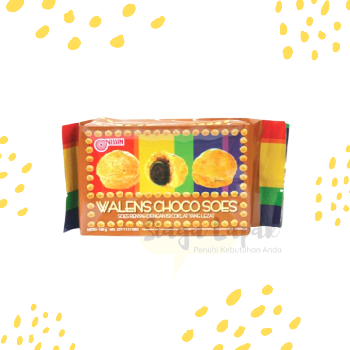 Walens Choco Soes Nissin Sus Kering Coklat 100gr | Lazada Indonesia