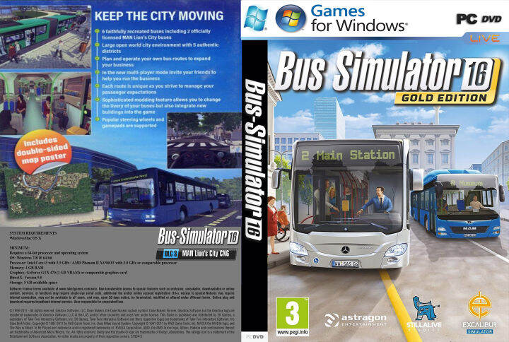 Bus Simulator 16 PC GAME [Offline INSTALLATION] | Lazada