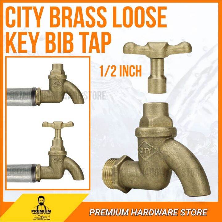 1/2 INCH BRASS LOOSE KEY BIB TAP | Lazada