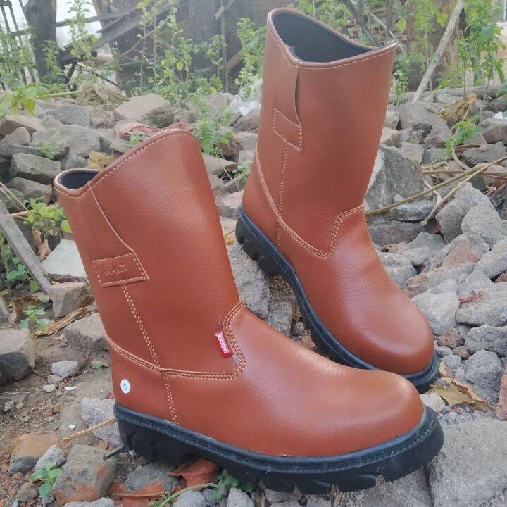 Sepatu Septi Sapeti Safety Murah Boot King Kickress Kulit Saude impor ...