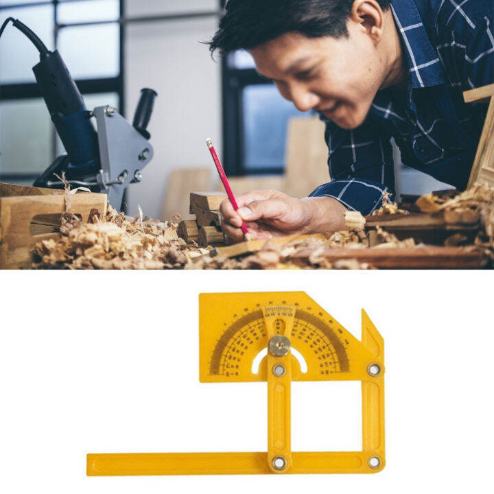 Angle protractor arm ruler angle 180 degree ruler woodworking ruler ...