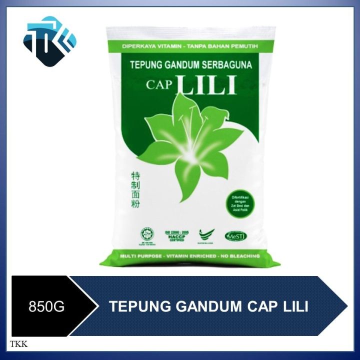 TEPUNG GANDUM CAP LILI 850G | Lazada