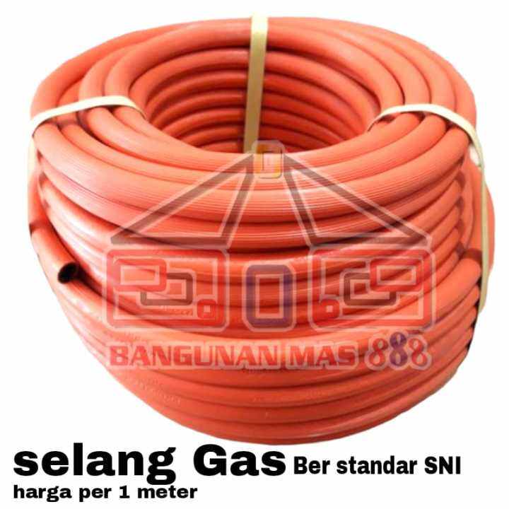 SELANG GAS ORANYE 2 LAPIS PER METER -SELANG GAS ORANGE-SELANG GAS ...