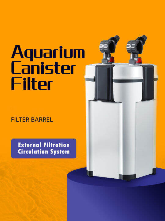 Air Pressure External Aquarium Canister Filter Filtration Bucket ...