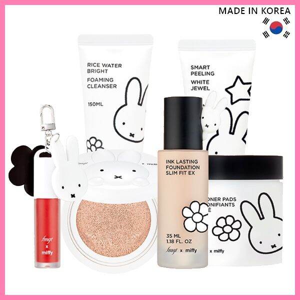 ZH-[Miffy Edition]The Face Shop fmgt Ink Lasting Foundation Slim Fit ...