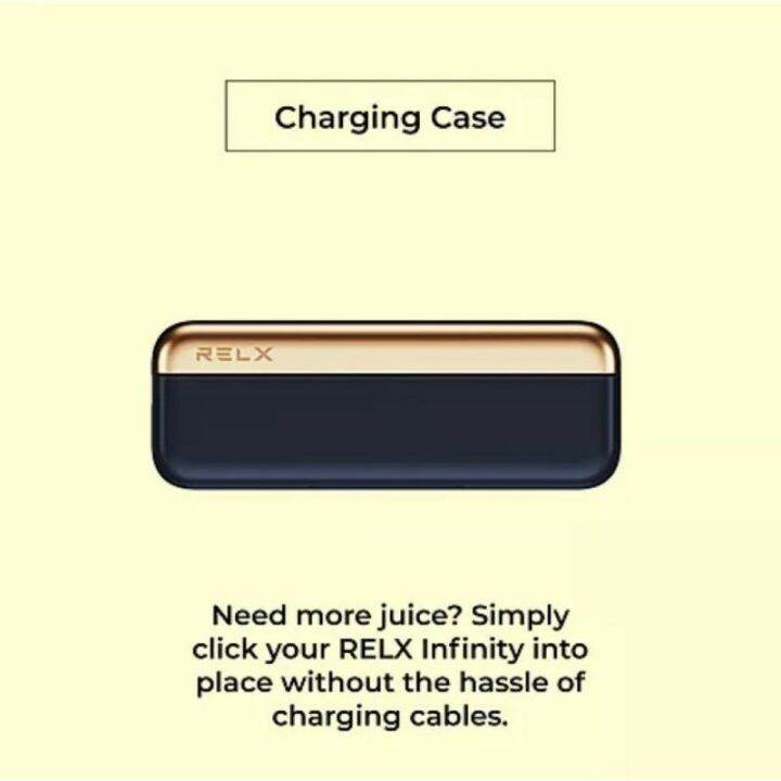 RELX Infinity Charging Case Original with QR Code | Lazada PH