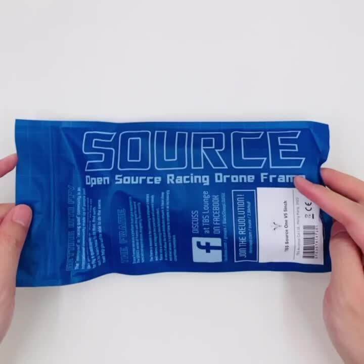 TBS Source One V5 5inch FPV Frame Kits Wide-stance X Carbon Fiber for ...