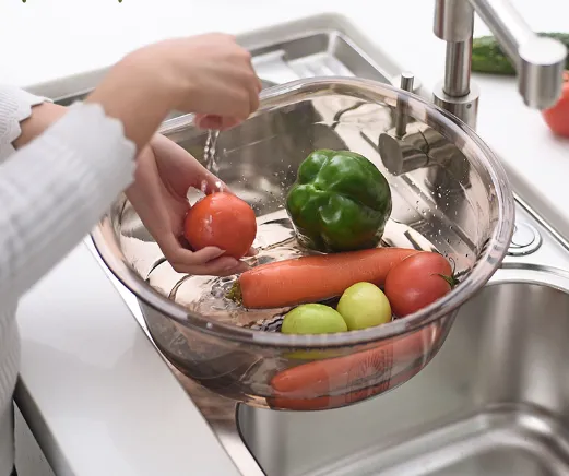 Multipurpose Basin Fruit Basin/Water Basin Transparent (1072) | Lazada PH