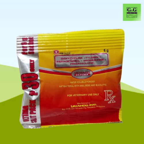 [G&G AGRIVET] 1 SACHET VETRACIN ULTIMA for GAMEFOWL/ Pangkondisyon sa ...