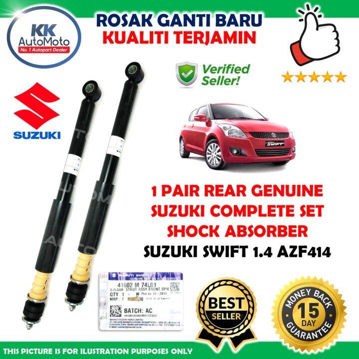 1 Pair Suzuki Swift 1.4 AZF414 Rear Original Genuine Suzuki Complete ...