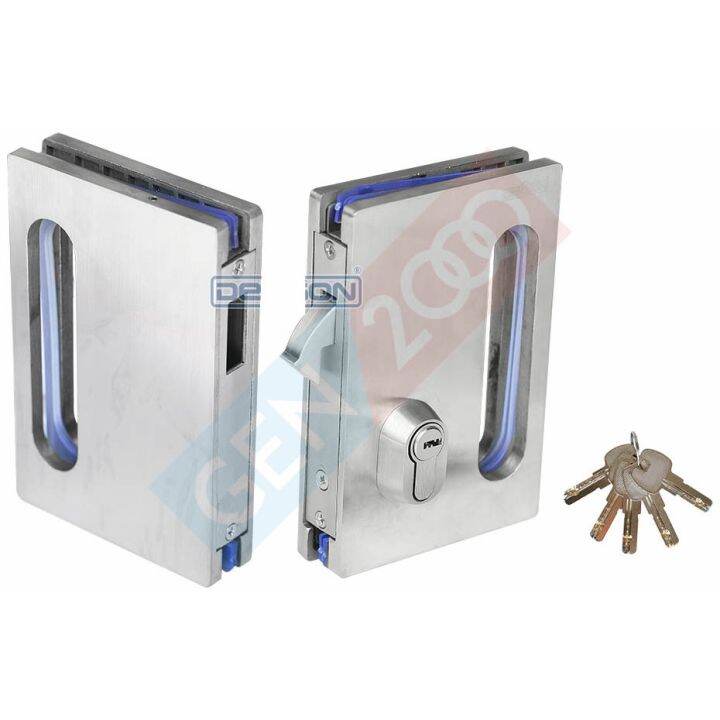 Gl Sliding Door Lock Dekkson SGL 8601 Handle Kunci Pintu Kaca Geser ...