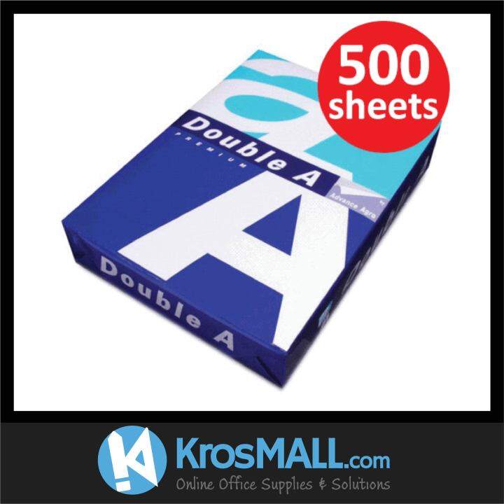 Double A Paper 80gsm - A4 size - 1 ream - 500 sheets | Lazada