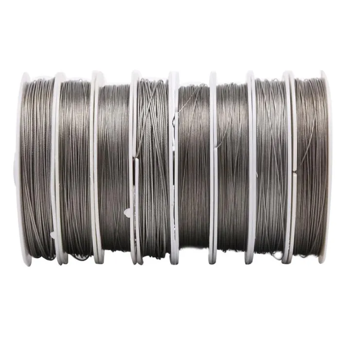 YAYA Stainless Steel Craft Wire Many Sizes Coil Accessory Beading DIY ...