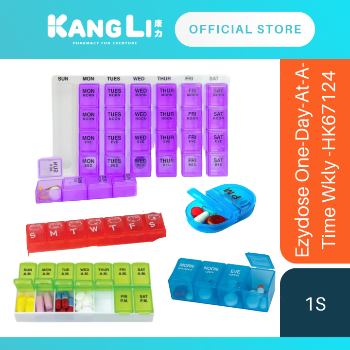 Ezydose Pill Box | Lazada