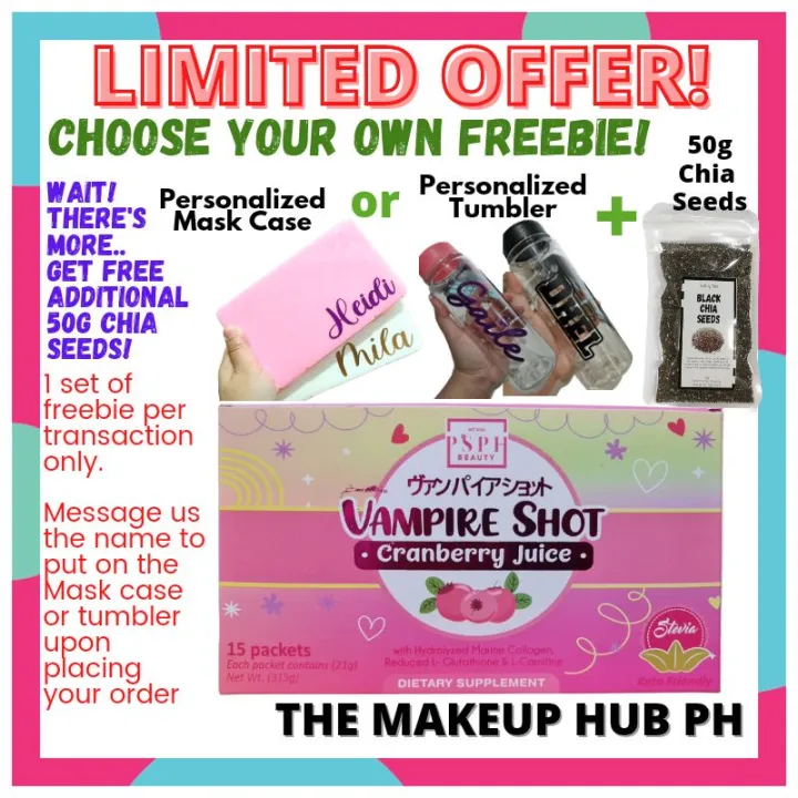 Vampire Shot Cranberry Juice by PSPH BEAUTY | Lazada PH