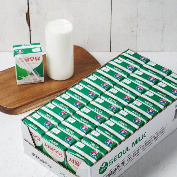 Seoul Milk box (Korean Seoul Fresh Milk 200mlx24) | Lazada PH