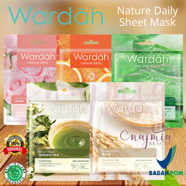 Wardah Nature Daily Sheet Mask | Lazada Indonesia