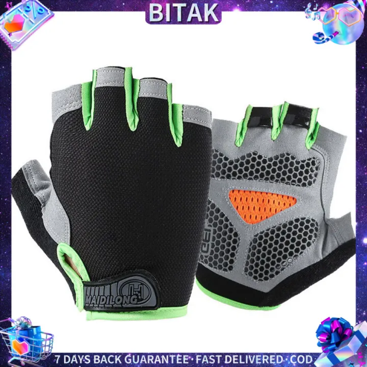 ถุงมือขี่จักรยาน Bitak ถุงมือขี่จักรยานเสือภูเขา กันลื่น แคมป์ปิ้ง ถุง ...