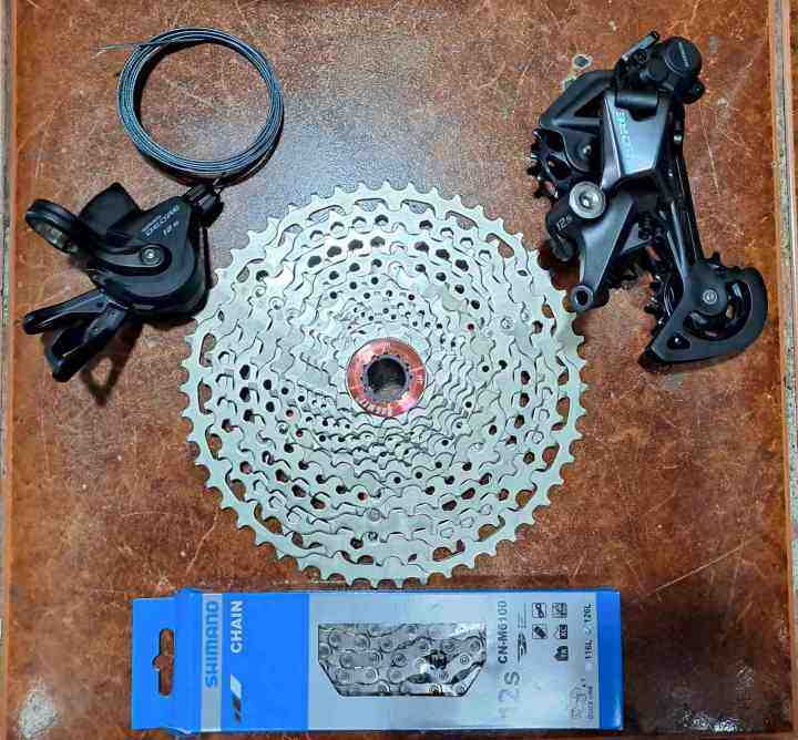 SHIMANO DEORE M6100 UPKIT SAGMIT COGS 12s | Lazada PH