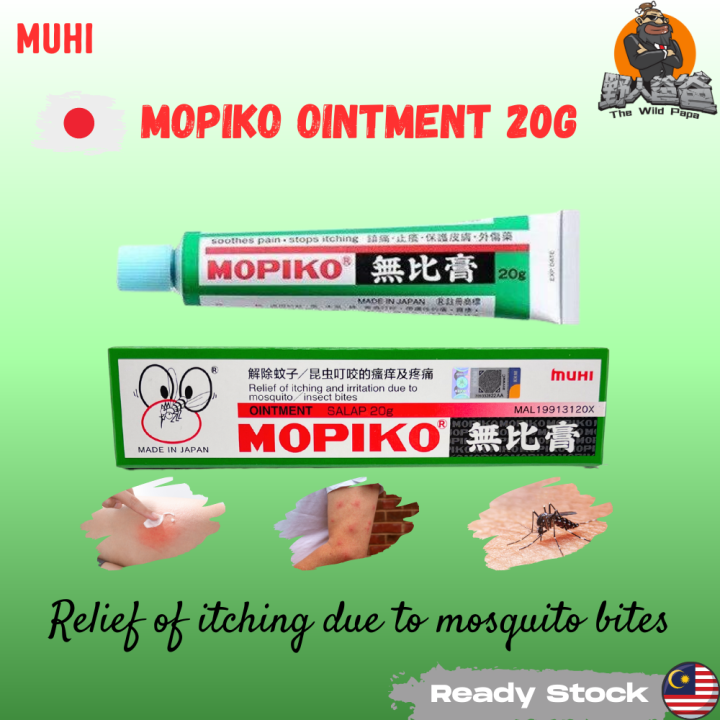 Mopiko Ointment 20g Relief Skin Itching & Irritataion | Lazada