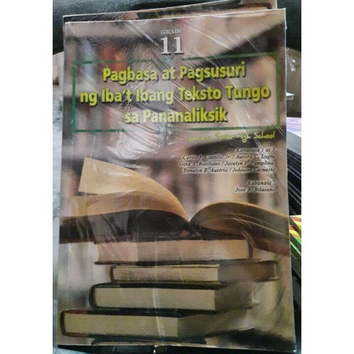 book Pagbasa at Pagsusuri ng Ibat ibang Teksto Tungo sa Pananaliksik ...