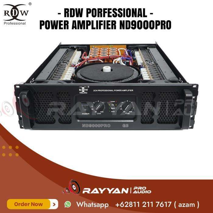 TERSEDIA COD ]]] POWER AMPLIFIER ND9000PRO / ND 9000 PRO / ND9000 PRO ...