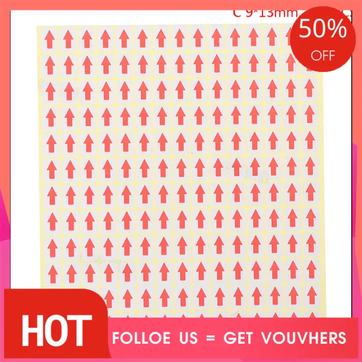 [FactoryOutlete]15sheet Arrow Labels Removable Small Circle Dot ...