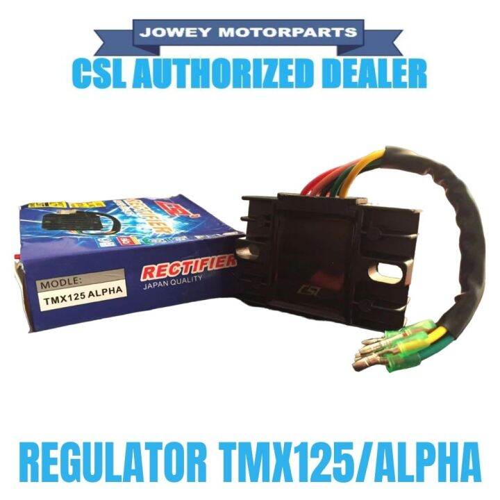 CSL MOTOR PARTS REGULATOR TMX125/ALPHA JAPAN QUALITY | Lazada PH