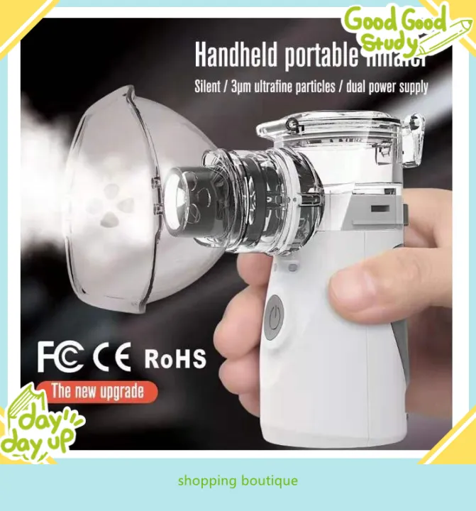 ORIGINAL Mini Compact Portable Ultrasonic Coughing Phlegm Mesh ...