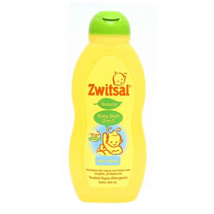 Zwitsal Natural Baby Bath Hair and Body Aloe Vera 200ml | Lazada Indonesia