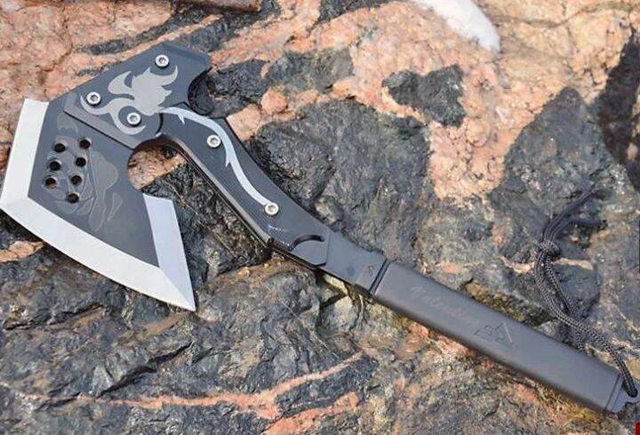 Mountain self-defense weapon combat knife hand axe axe outdoor German ...