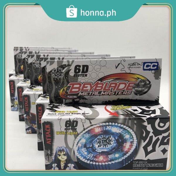 (COD)Beyblade 6D system with light Ten models | Lazada PH