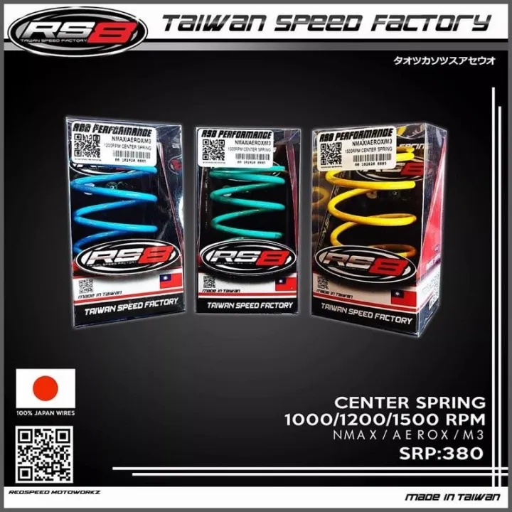 Hot search rs8 center spring 1000 rpm/1200 rpm/1500 rpm nmax/aerox/mio ...
