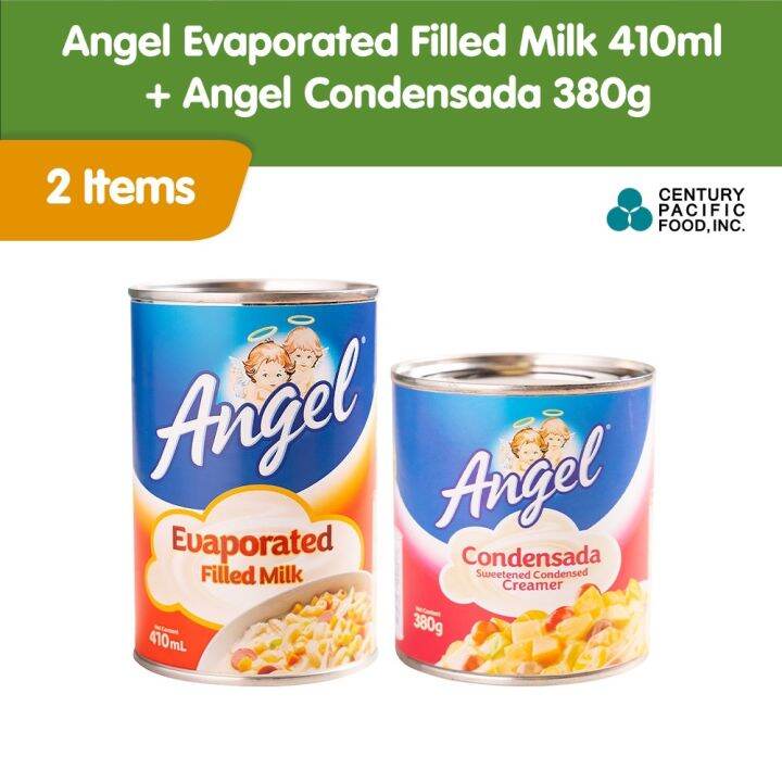 Angel Evaporated Filled Milk 410ml Angel Condensada 380g | Lazada PH