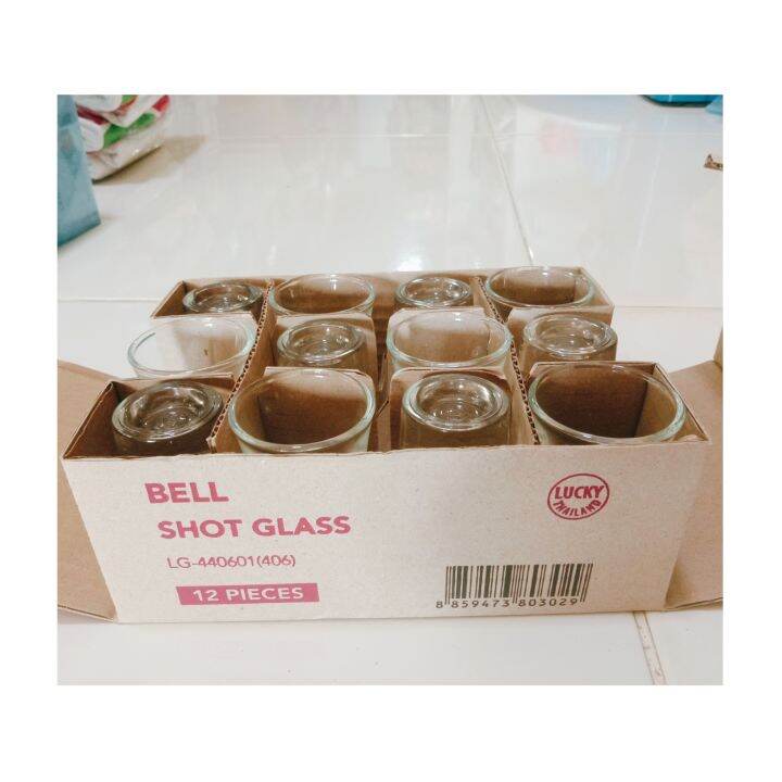 แก้วเป๊ก แก้วช็อตNo.406 ทรงระฆัง ขนาด 30 ml/ 1 oz Bell shot glass (ยก ...