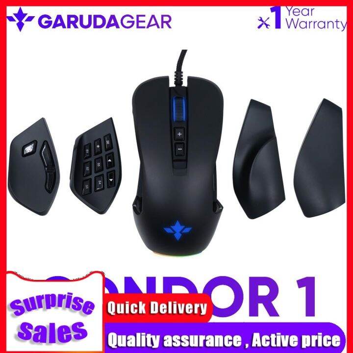 GARUDA GEAR CONDOR 1 MOBA/MMO Gaming Mouse | Lazada PH