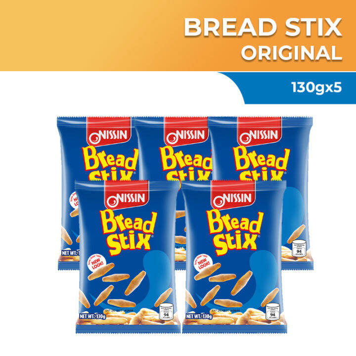 Nissin Bread Stix Family Pack 130g - Pack of 5 | Lazada PH