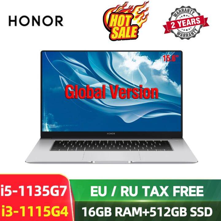 Honor Magicbook X15 15.6” 2022 Laptop Intel I5 1135G7/ I3 1115G4 ...