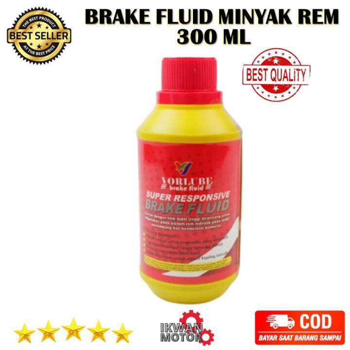 Brake Fluid Minyak Rem 300 Ml Dot 3 Minyak Rem Mobil Motor Abs Metik Manual Original Minyak Rem ...