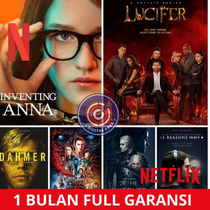 netflix 1 bulan premium (Best Seller) DigitalArea | Lazada Indonesia